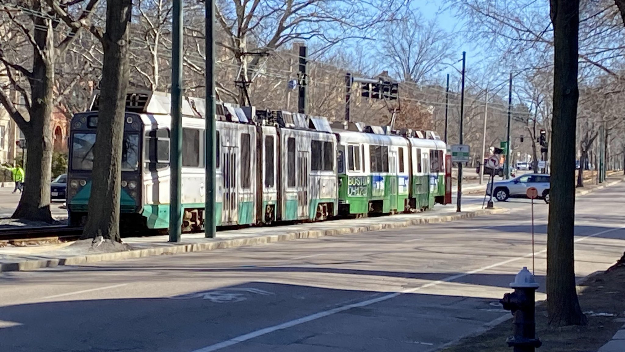 Various Green Line (C) median stops – Chelsea's Corner